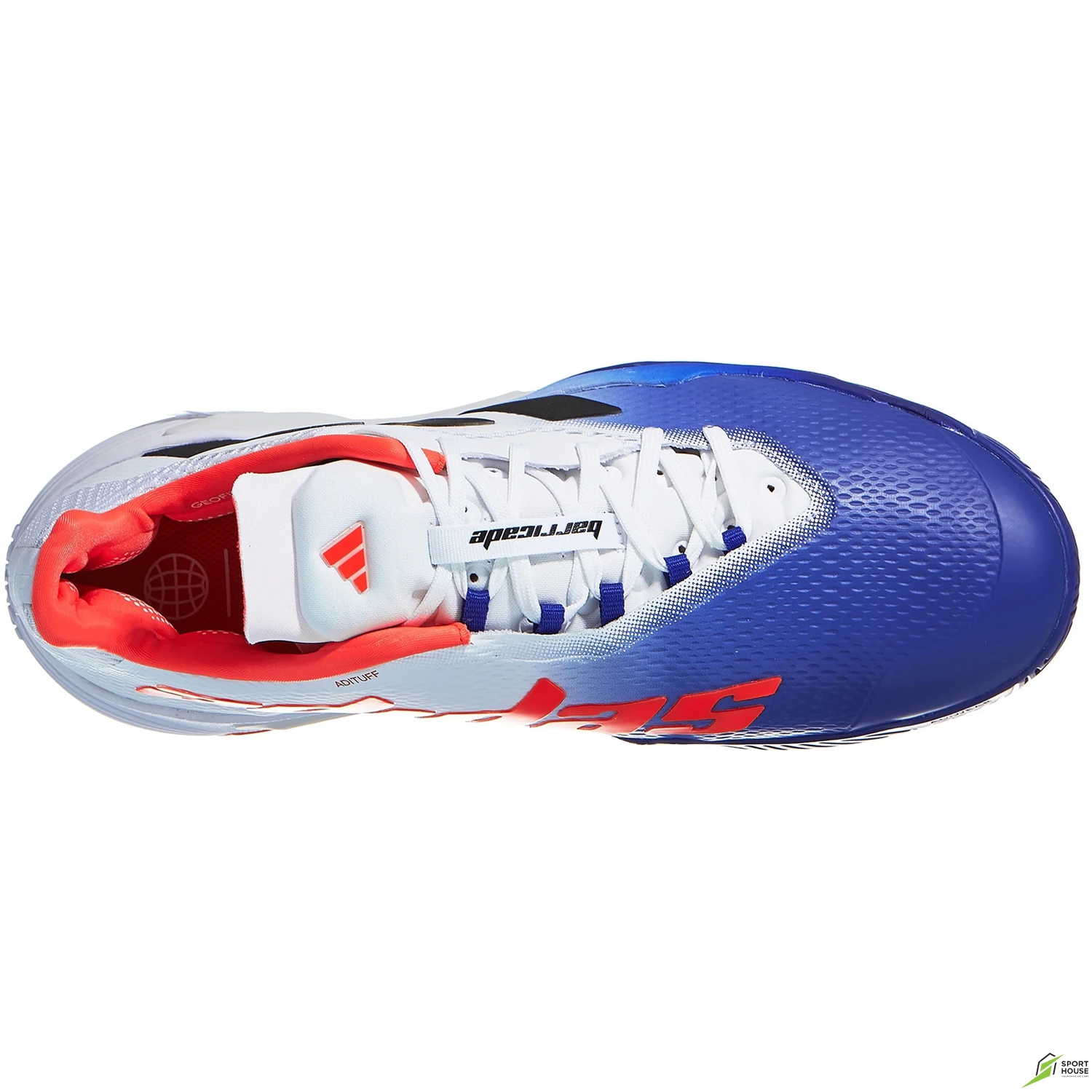 Giày Tennis Adidas Barricade AC Blue/Black/Red (HQ8917)